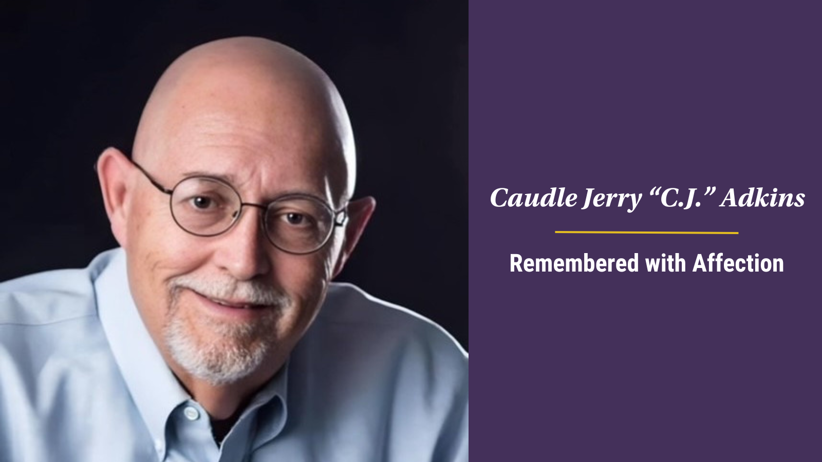 NOBTS - Former NOBTS trustee C.J. Adkins dies at age 73